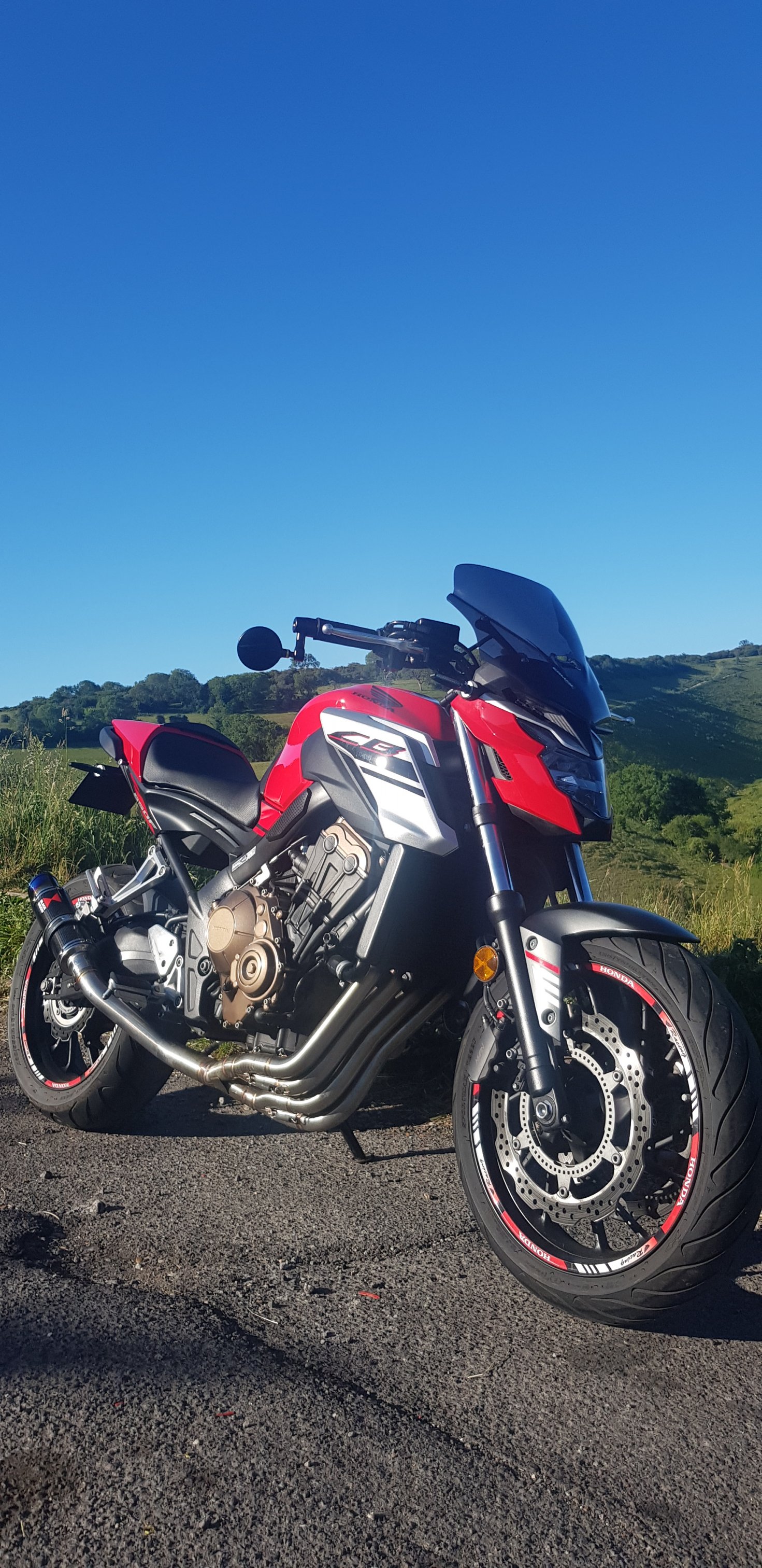 My little RedDevil. | Honda CB650F/CBR650F & CB650R/CBR650R Owners Club